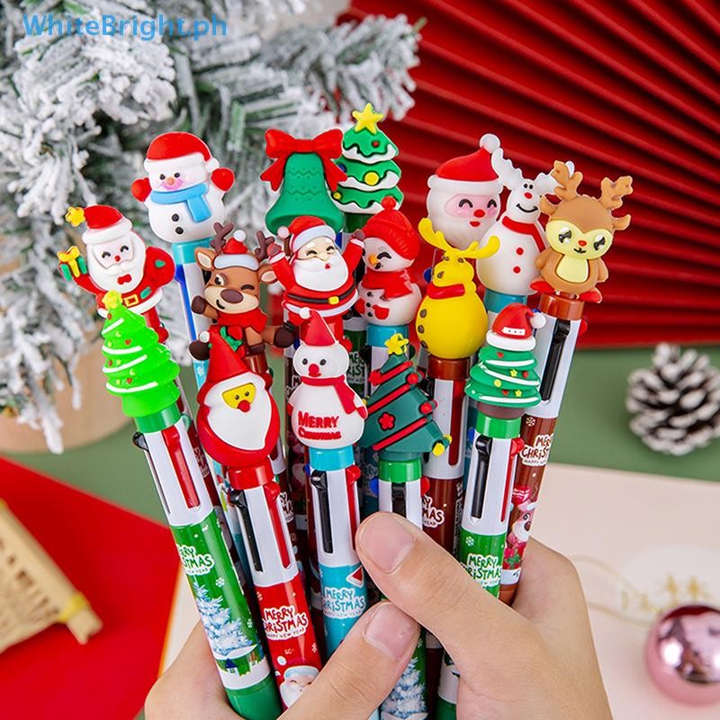 # Christmas & CNY # 4 Colors Cute Christmas Ballpoint Pen Kawaii ...