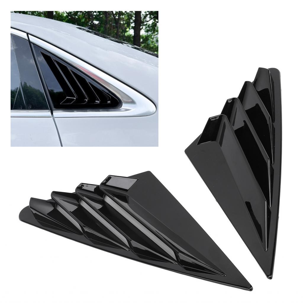 Phoenixshop Window Louver Vent Scoop Shade Cover Blind Stylish Look ...