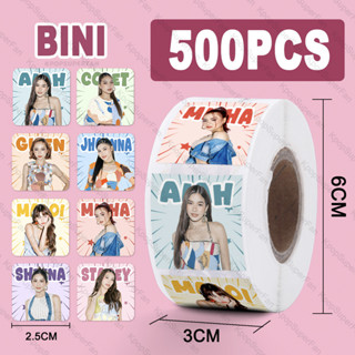 500pcs/roll Bini Sticker Waterproof Stickers for Tumbler Phone Case ...