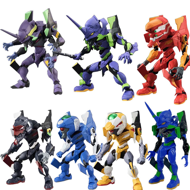 New Century EVA Mecha Birthday Gift Toy Ornaments Warrior Figure Model ...