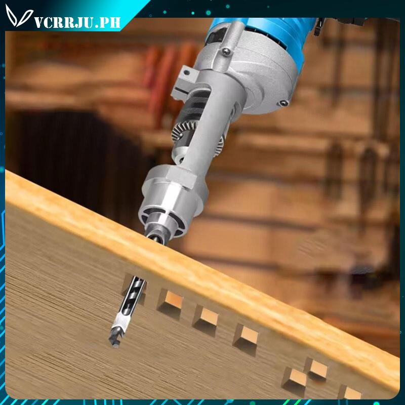 [vcrrju] Square Hole Drill Bit Adapter, Woodworking Positioning Tool ...