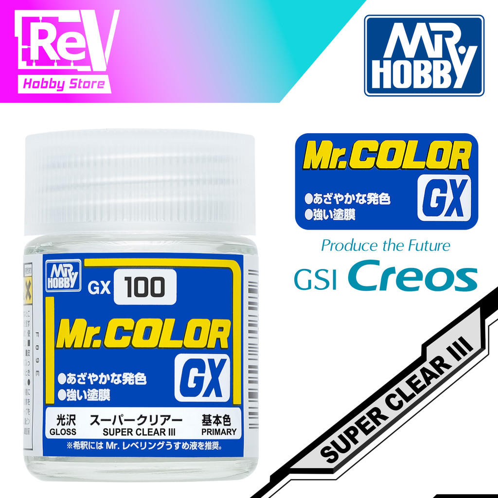 Mr COLOR CLEAR SUPER III GX 100 CAT GUNDAM MODEL KIT MG HG PG | Shopee ...