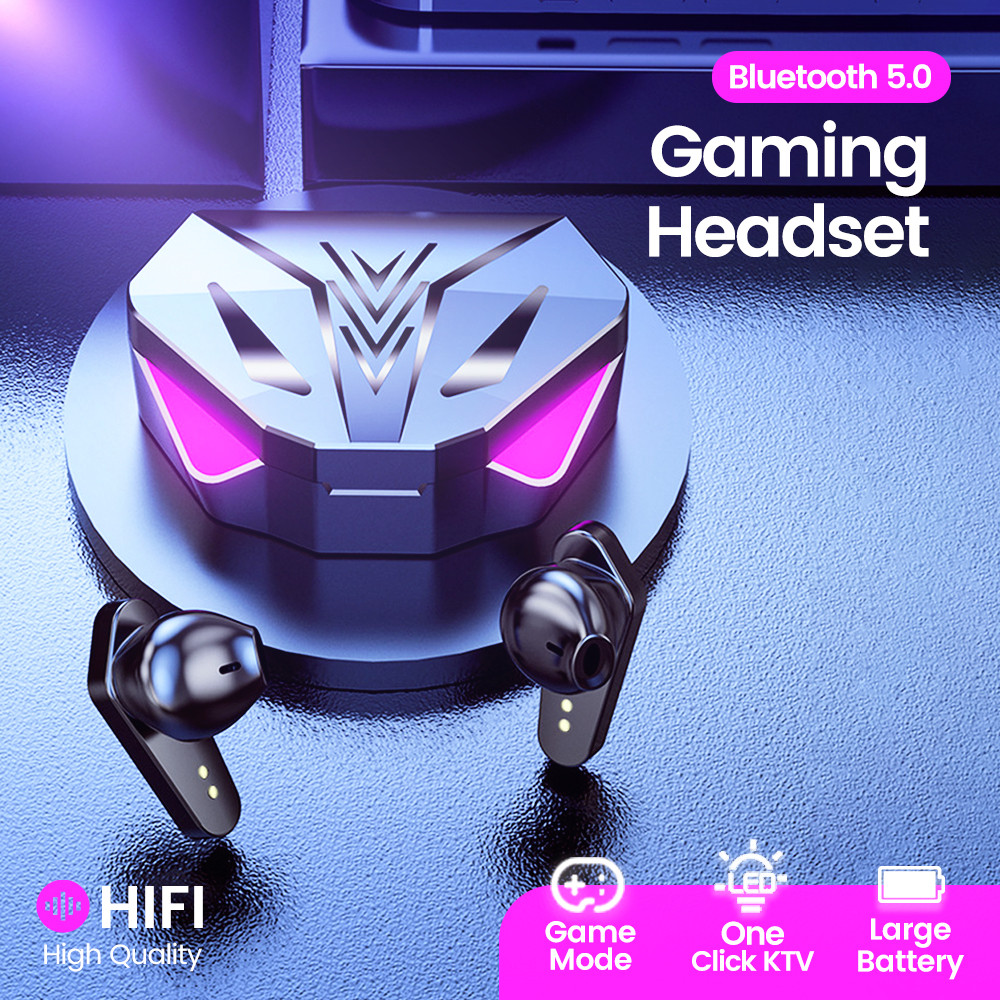 X15 Digital Display E-sports Game Active Noise Cancelling Bluetooth 5.3 ...