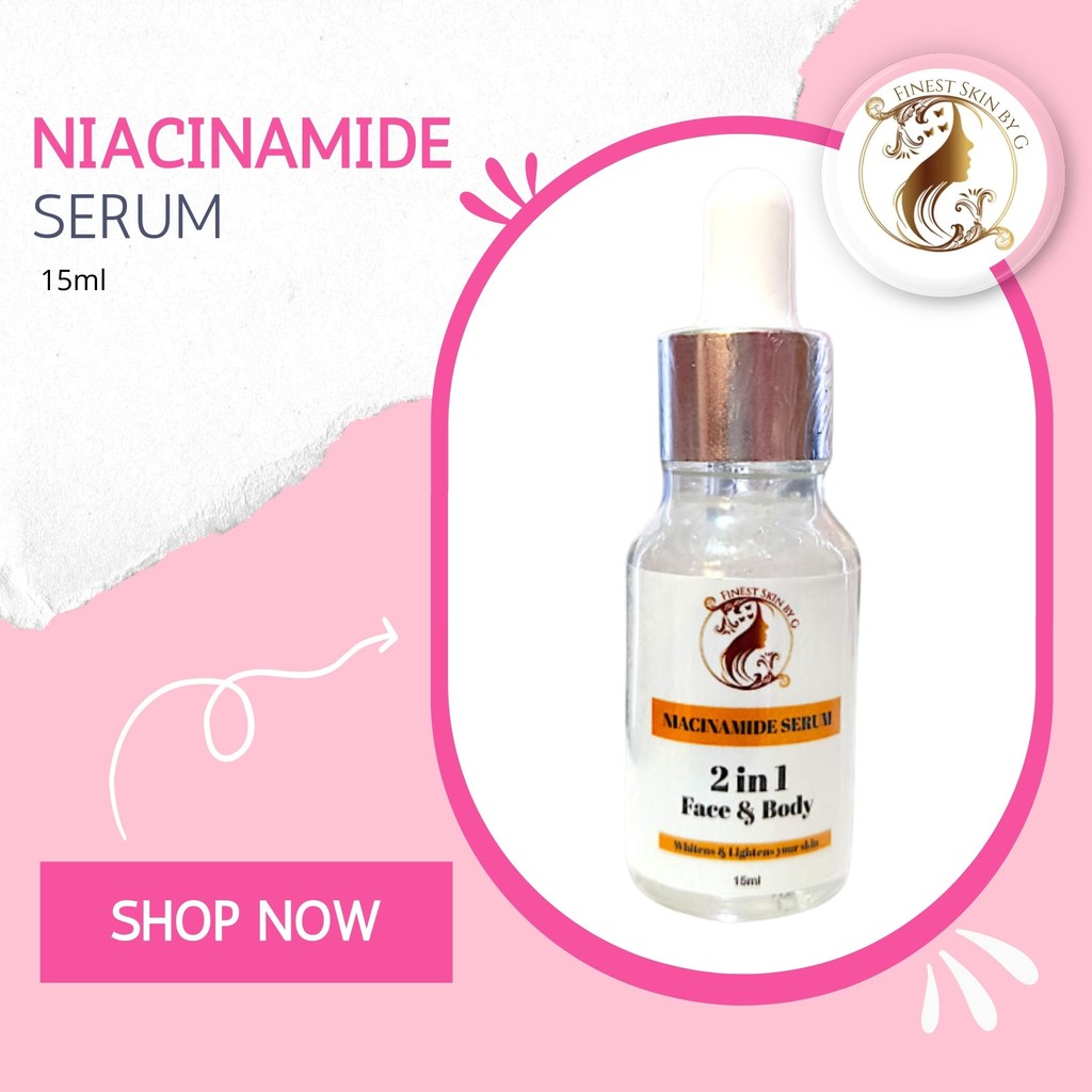 Finest Skin By G Niacinamide Serum | for Face and Body | 15ml | FSG ...