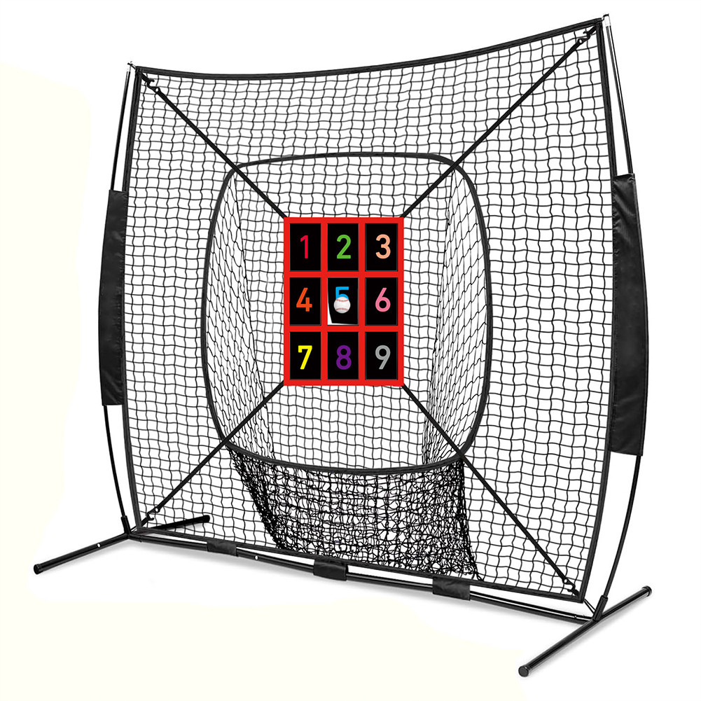 Baseball Softball Practice Net with Bonus Strike Zone Target for ...