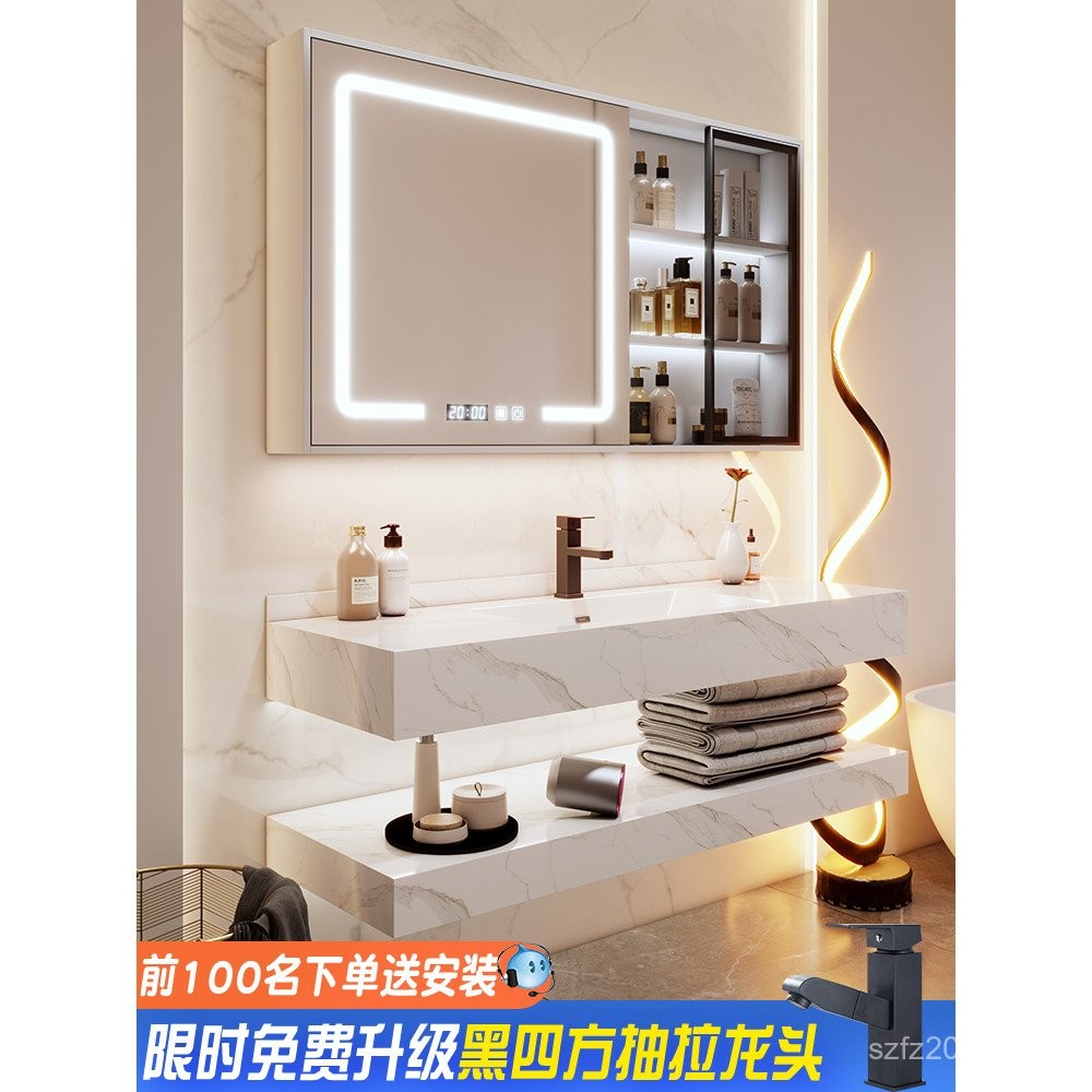 Hand and Face Wash Basin for Small Bathrooms, Ceramic Combination with ...