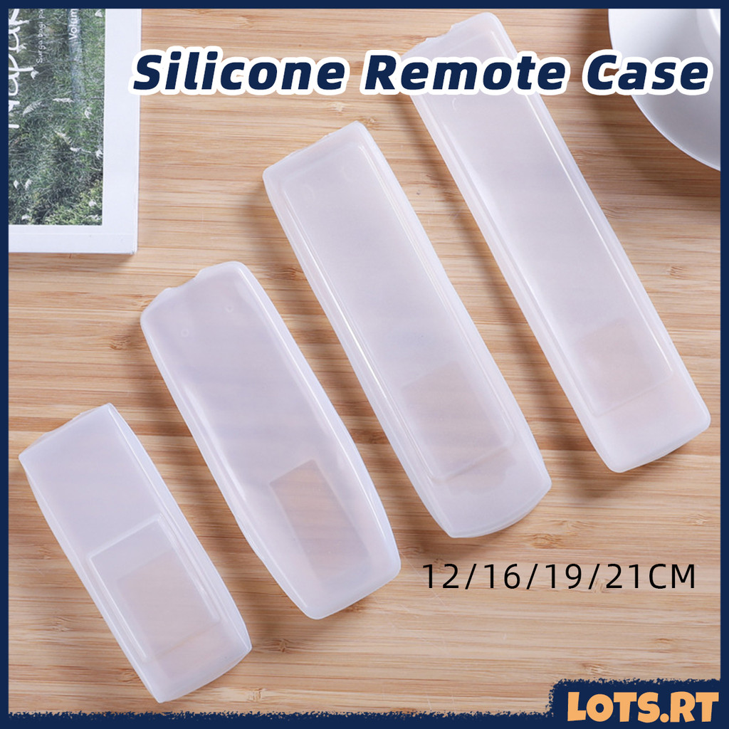 Transparent Silicone Remote Cover for TV Aircon Waterproof Anti Dust ...