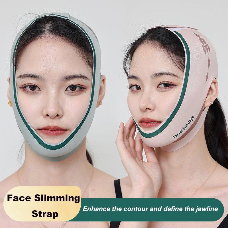 [Fea] Slimming Face Belt Lifting Double Chin Face Mask Tight But Not ...
