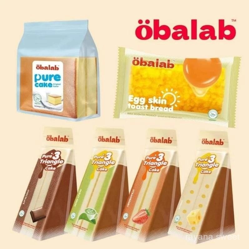 Obalab Pure Cake, Marble Cake, Triangle Cake, Egg Skin Toast Bread ...