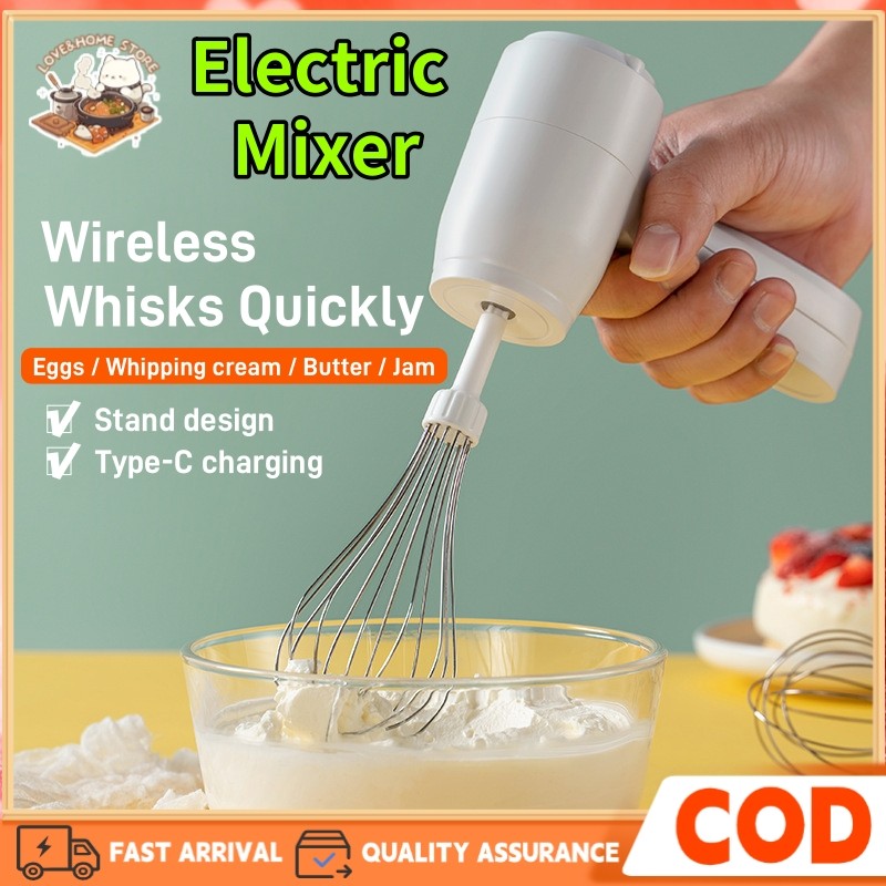 Handheld Electric Mixer Multifunctional Baking Cream Cake Mixer ...