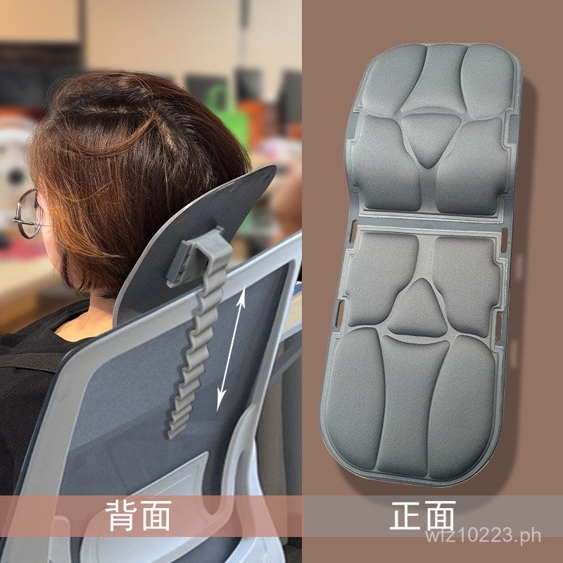 Office Pillow Headrest Lumbar Support Chair Backrest Computer Chair ...