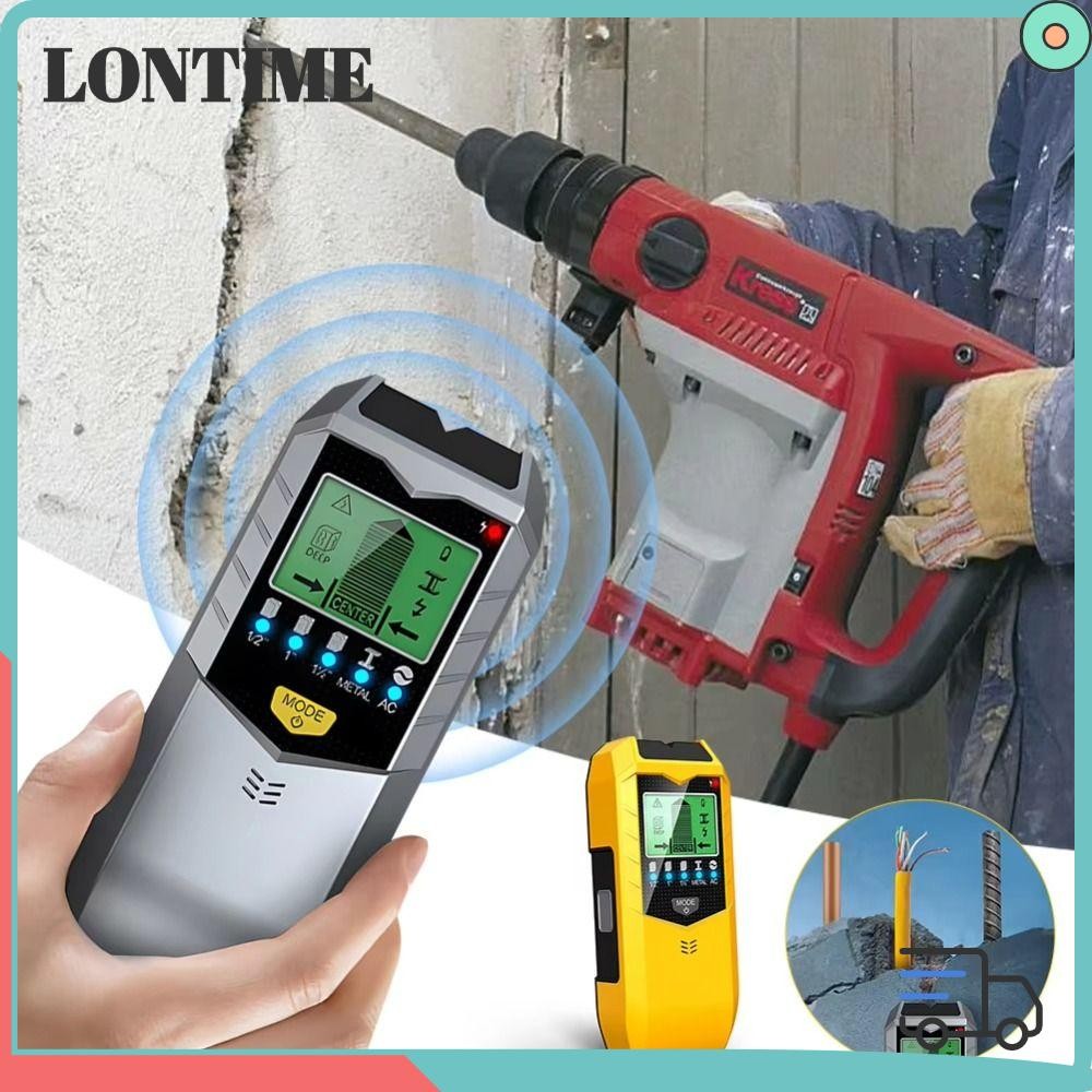 LONTIME STORE Electronic Wall Detector, Digital Display 5 in 1 Metal ...
