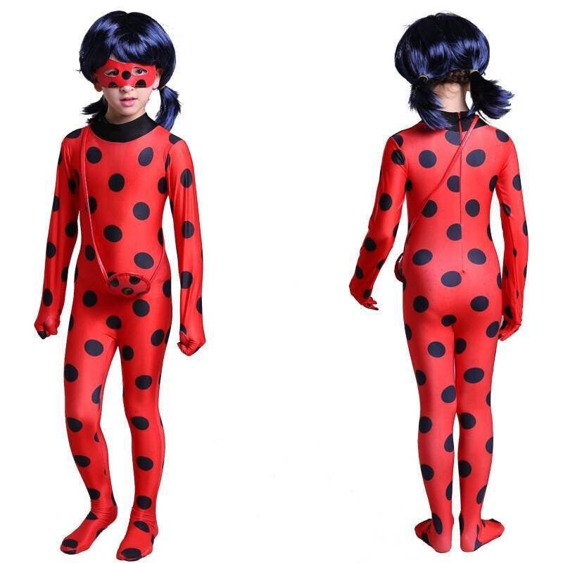 Miracle Girl Costume cosplay Children Ladybug Girl Radi Stage ...