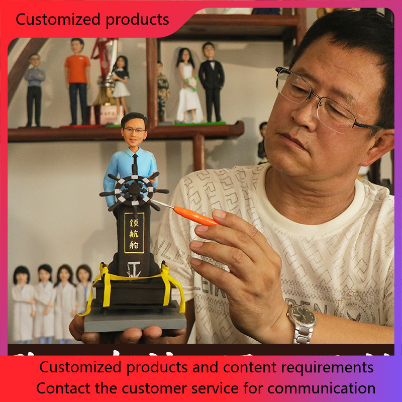 Diy Birthday Real Wax Statue Doll Photo Doll Mud Plastic Mud Man Soft ...