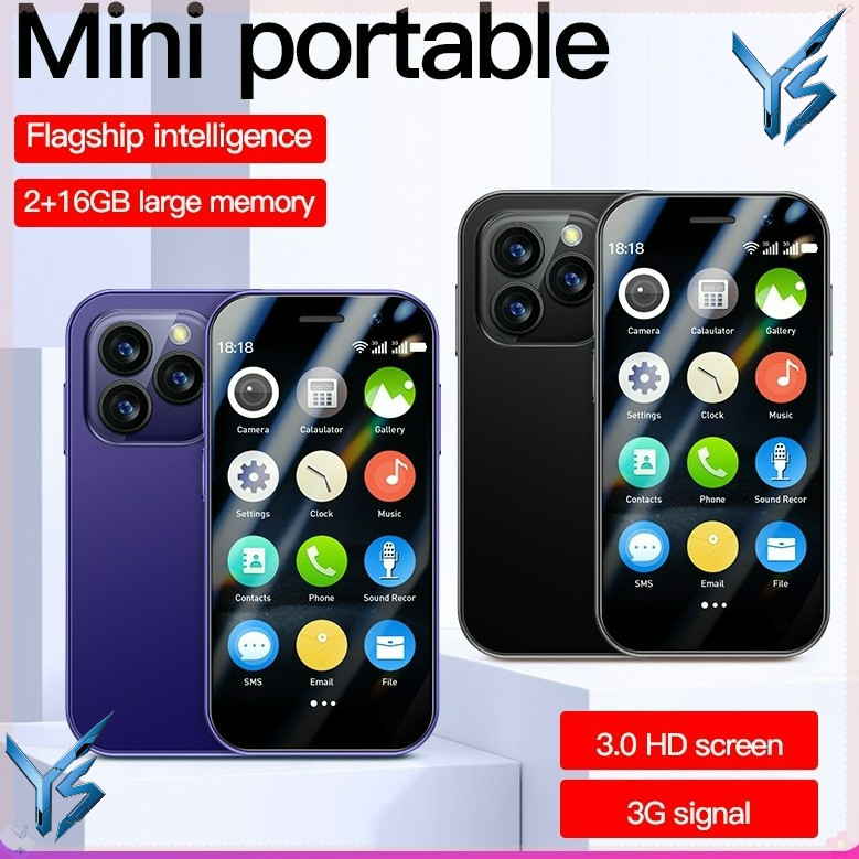 SOYES S13 PRO I14 Mini: 3G WCDMA Dual SIM Phone with Android 9.0, 3.0 ...