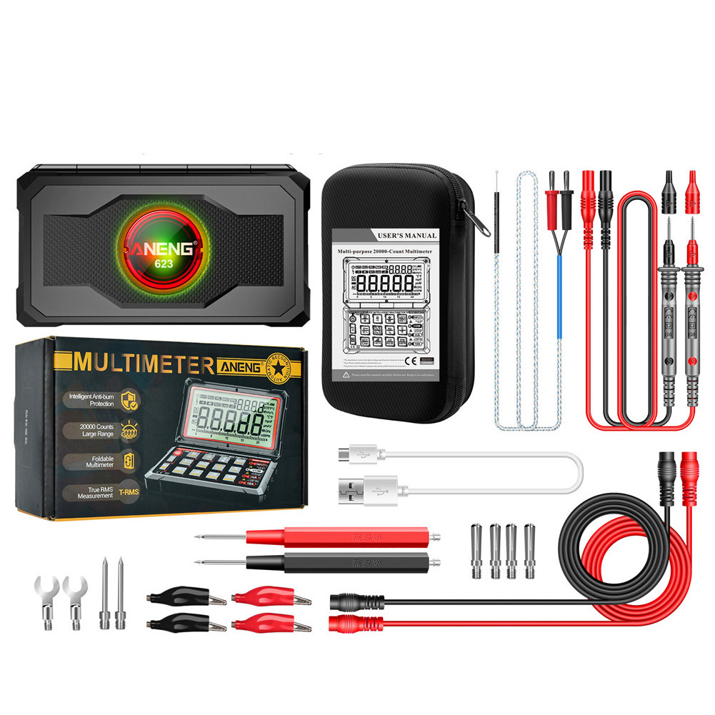 Digital Auto Repair Multimeter NCV AC/DC Voltage/Current Tester (High ...