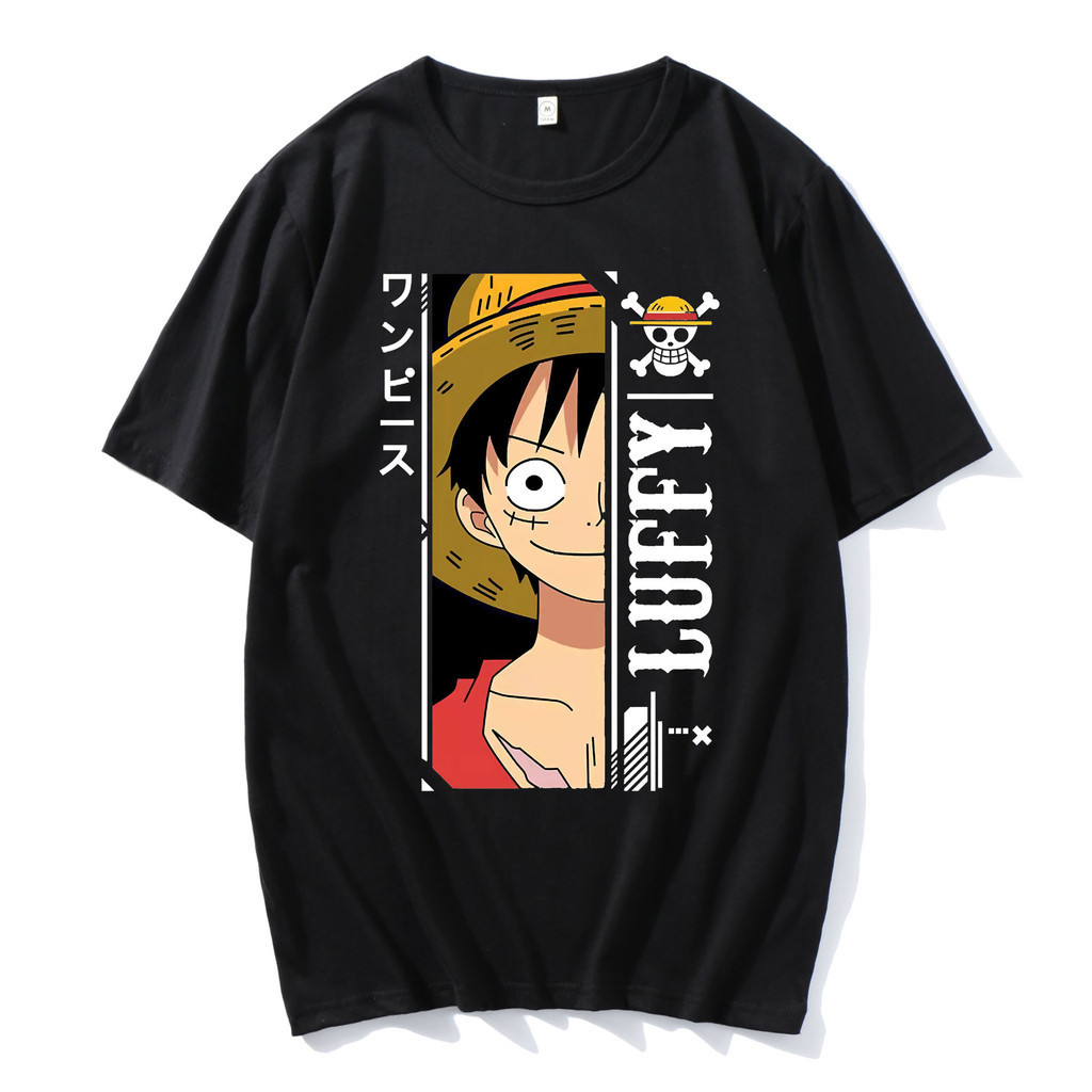 Fashion One Piece Luffy Super Cool Korea Cute Retro Street Hipster ...