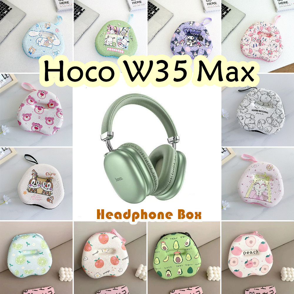 READY STOCK! For Hoco W35 Max Headphone Case Trendy Cartoon Headset ...
