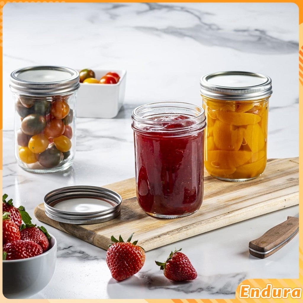 E.A Sealed Glass Jar Kitchen Storage With Lid Pickle Bottle Jam Bottles ...