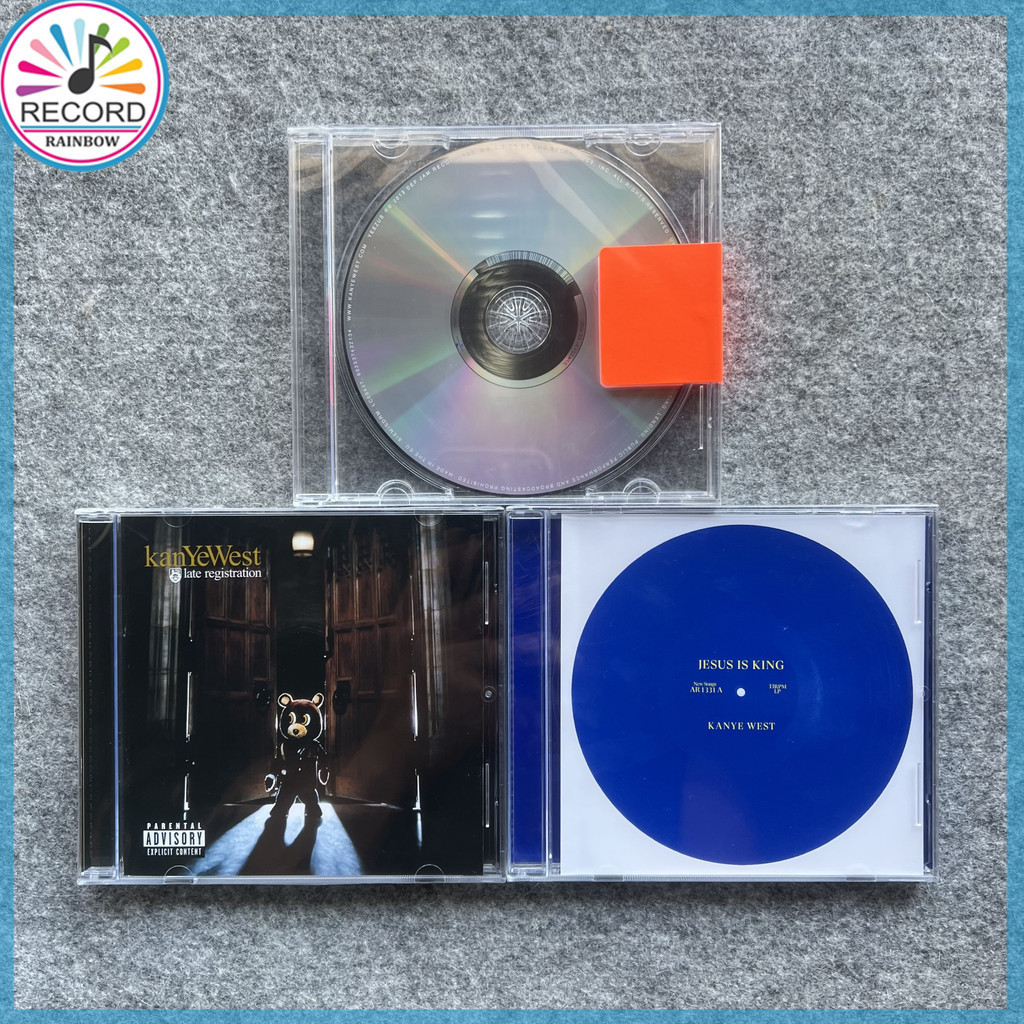 Kanye West Late Registration, Yeezus, Jesus Is King 3 Albums Set ...