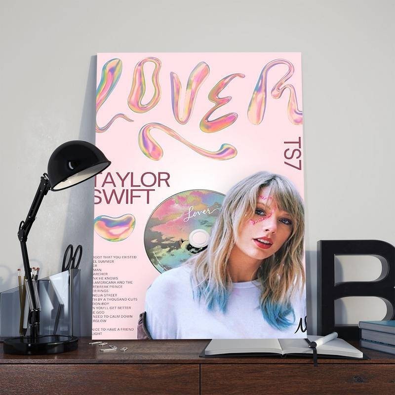 No Framed Evolutionary Journeys of Taylor Swift's Music Posters: Track ...