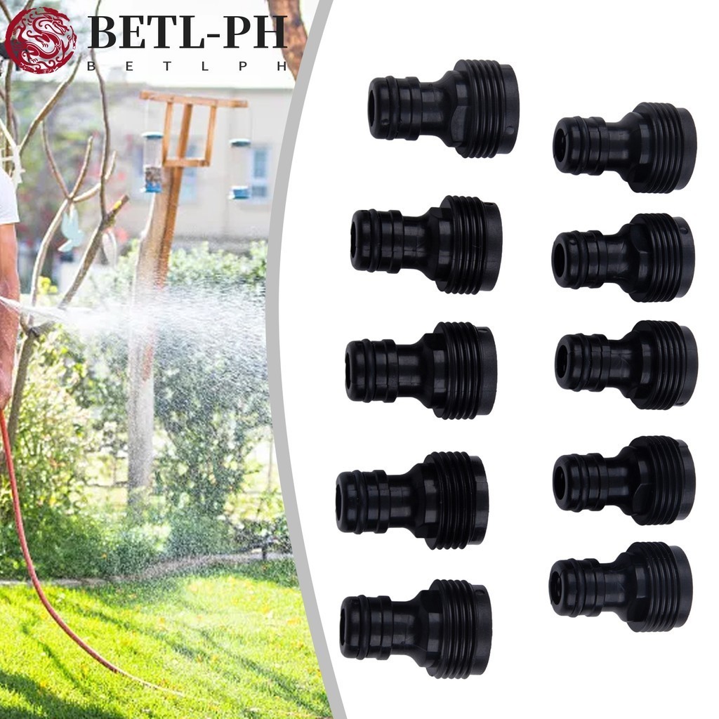 BBPH10 Pack Plastic Garden Hose Quick Connect Fittings Male Hose Quick ...