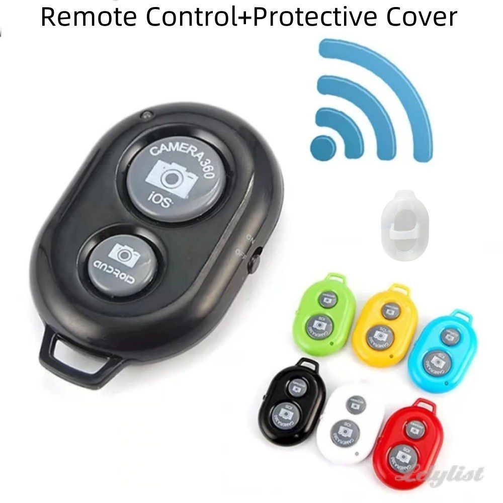 self-timer remote controller Bluetooth-compatible Remote Control Button Wireless Controller Self ...