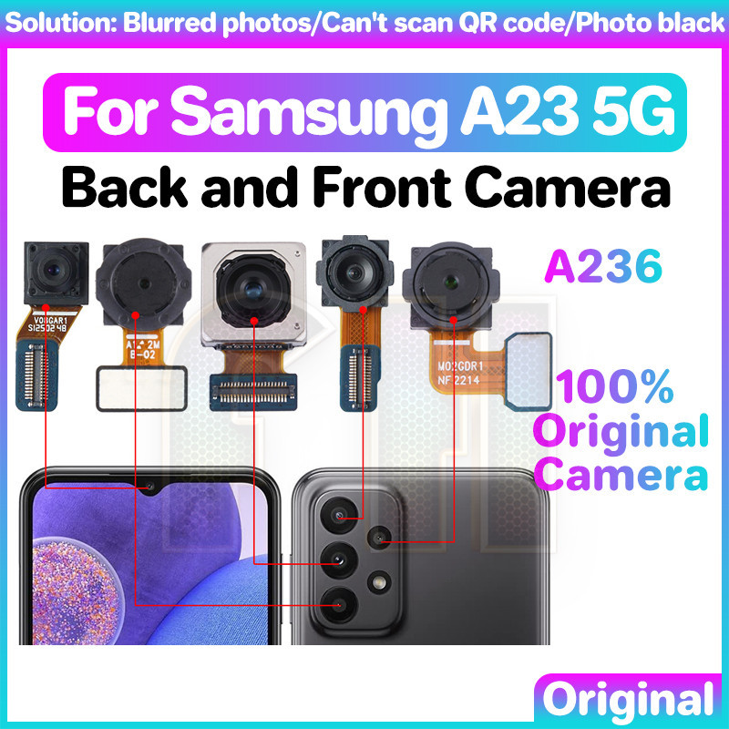 Front Back Camera For Samsung Galaxy A23 5G A236 A235G Ultra Wide Back ...