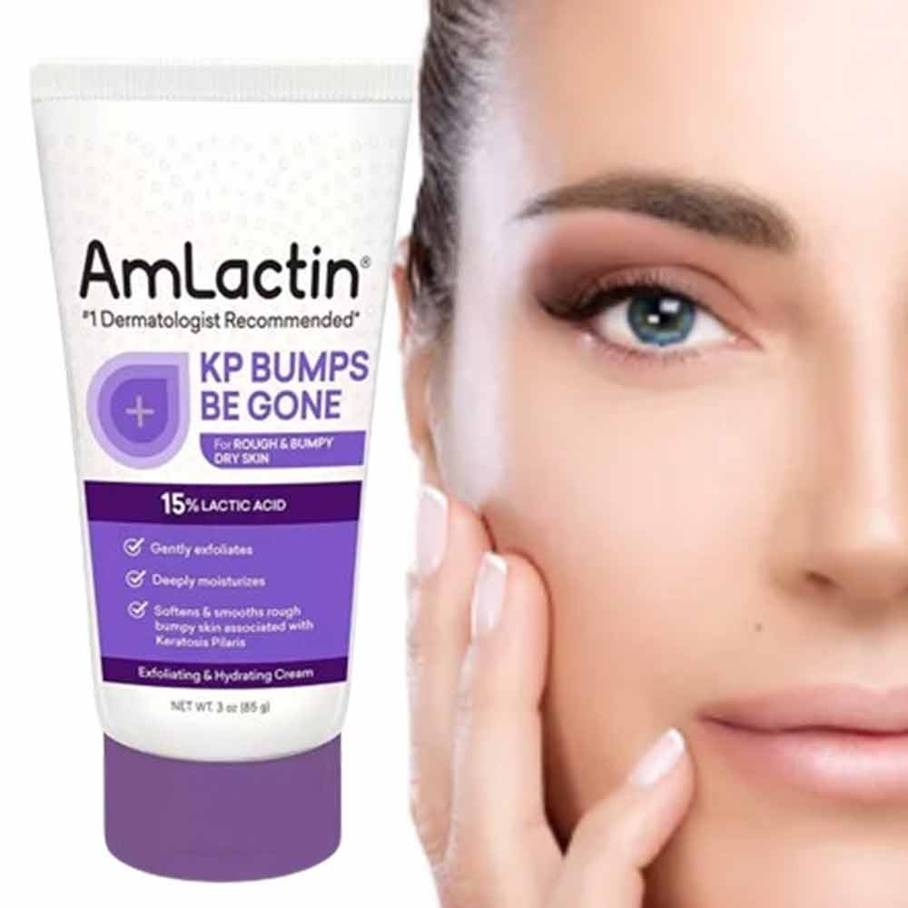KP Bumps Be Gone 3 Oz Keratosis Pilaris Moisturizing Cream 15% Lactic ...