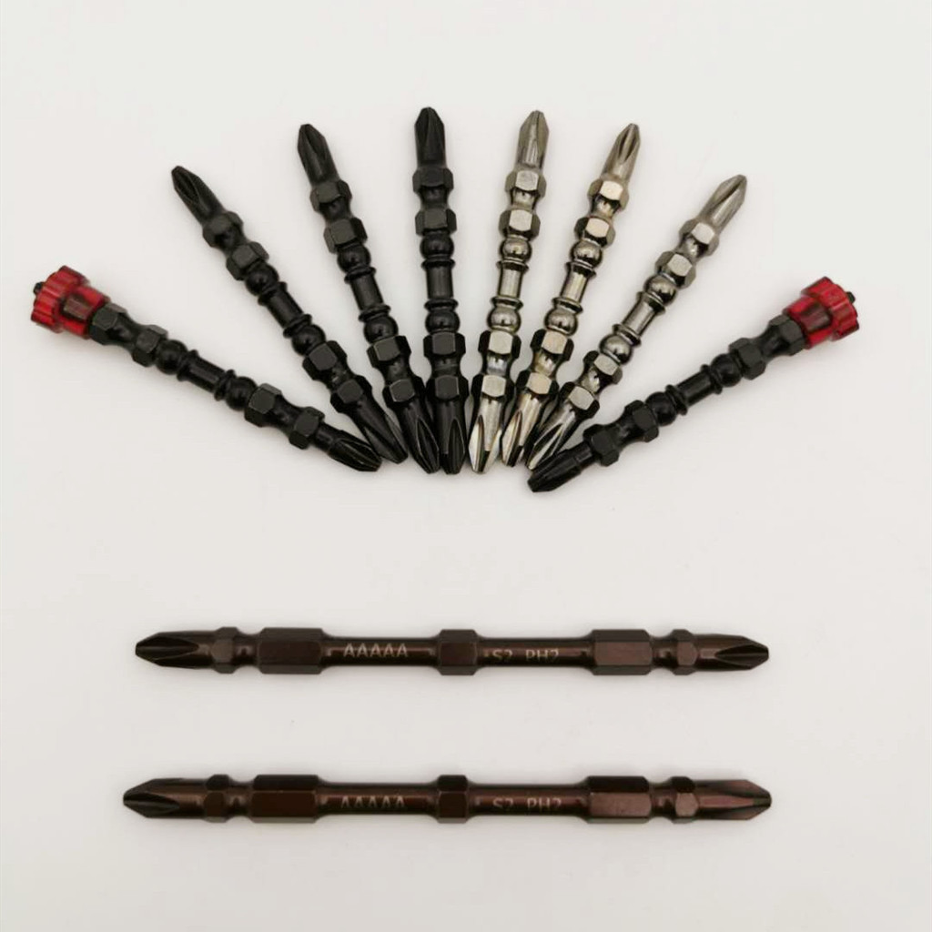 Batch Head Double-Headed Cross Screwdriver Head Electric Bit Bit ...