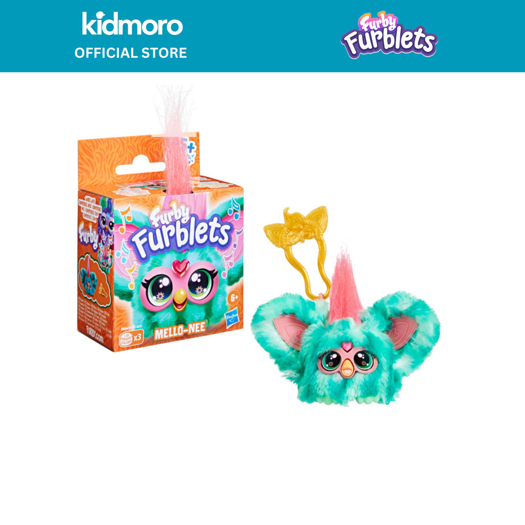 Furby Furblets Mello-Nee Mini Friend, Electronic Plush Toys for Girls ...