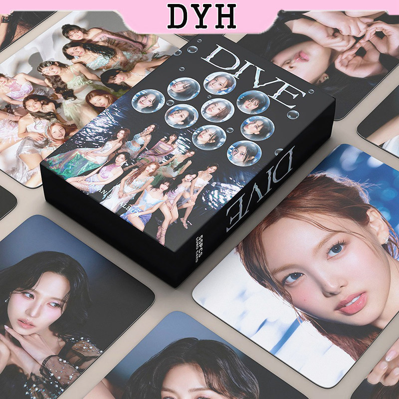 DYH 55pcs/box TWICE Photocards DIVE Album KPOP LOMO Card Collection ...