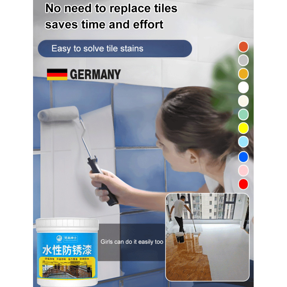 【Quick-Drying/Rust Prevention】Waterproof Metal Paint For Iron Doors And ...