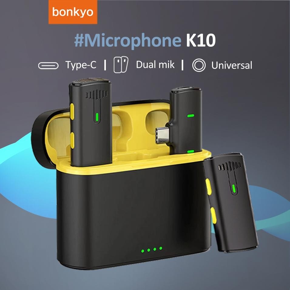 Bonkyo K10 Lavalier Microphone for Clear Audio Recording in Outdoor ...