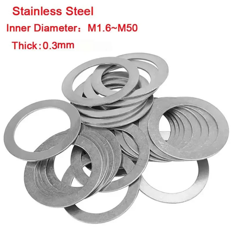 LY Thick 0.3mm Thin Shim 304 Stainless Steel Ultra Thin Adjusting Flat ...