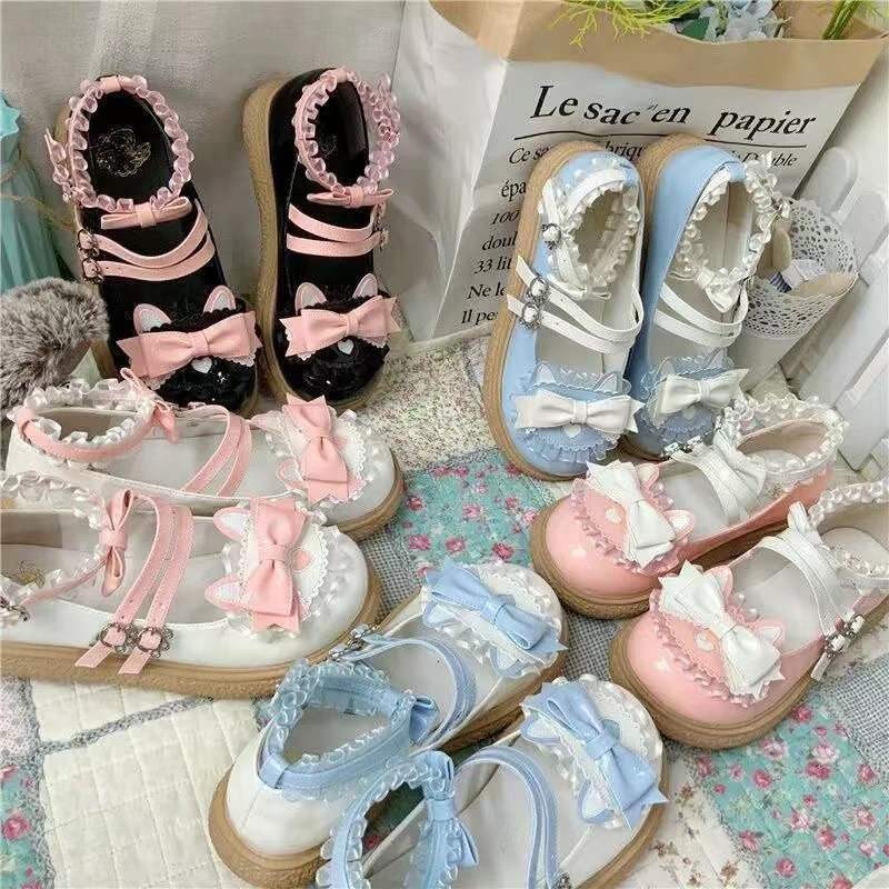 Big Toe Doll Shoes Japanese Style Mandarin Duck Color Small Leather ...