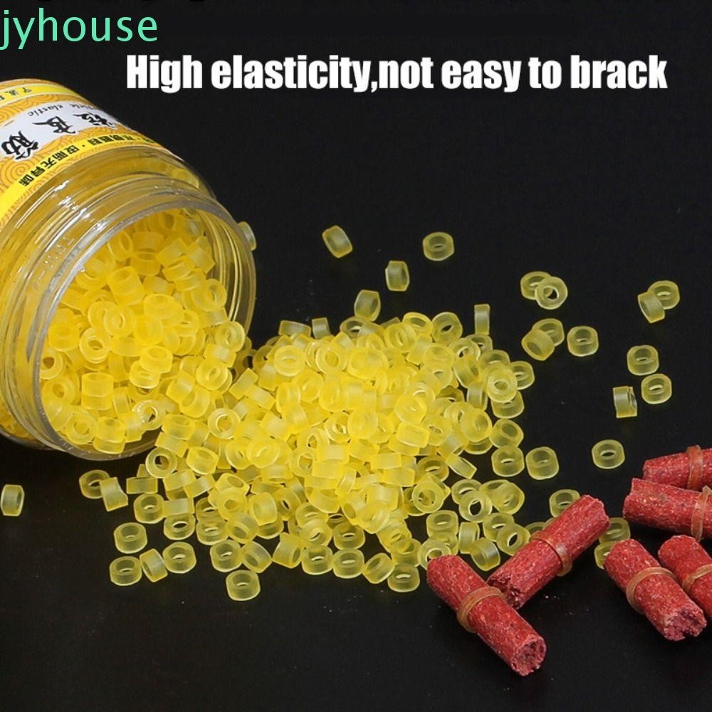 JYHOUSE 5000pcs Fishing Rubber Bait Bands, Elastic Latex Raw Material ...