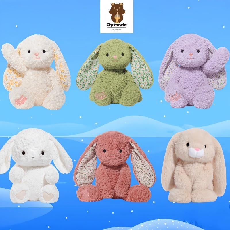 Kawaii Rabbit Plush Doll Cute Bunny Plush Toy Jooki Lovely Animal Bunny ...