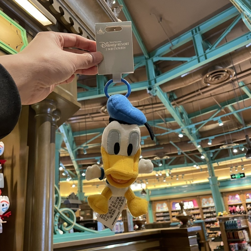 Shanghai Disney Cartoon Image Plush Doll Keychain Donald Duck Toy Story ...