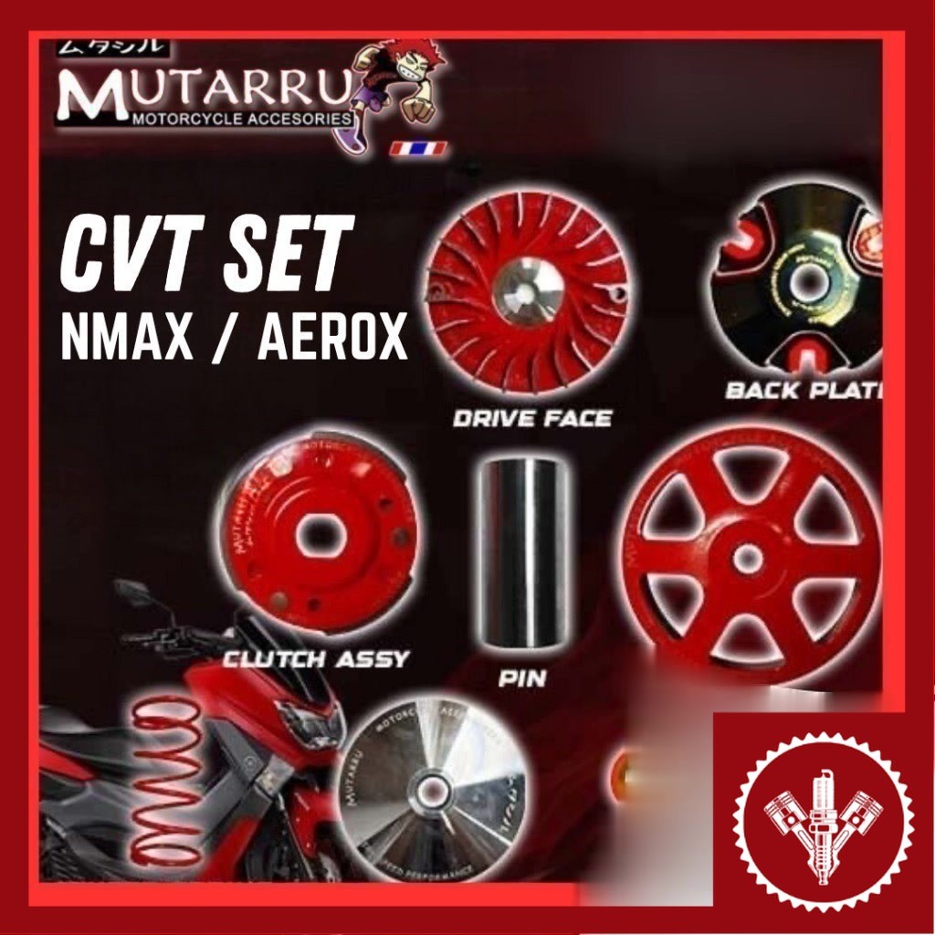 MUTARRU CVT COMPLETE SET NMAX AEROX | Shopee Philippines