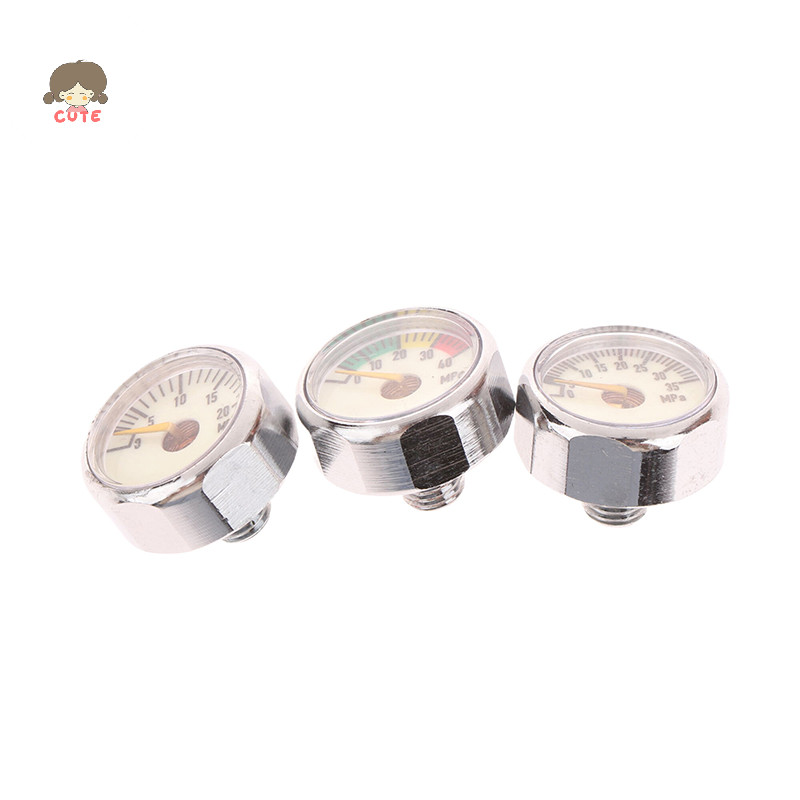 Annag Air Mini Micro Pressure Gauge Manometer | Thread M10 M8 | 5MPA 10MPA 20MPA 30MPA 35MPA ...