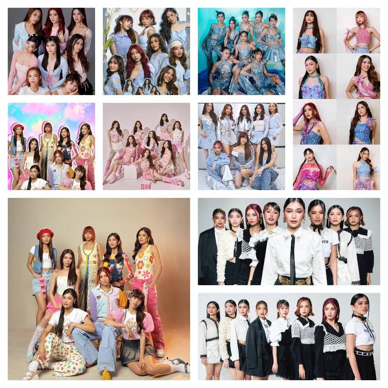 BINI Group Poster Vintage Super Idol Cavan Printing Home Decor BINI ...