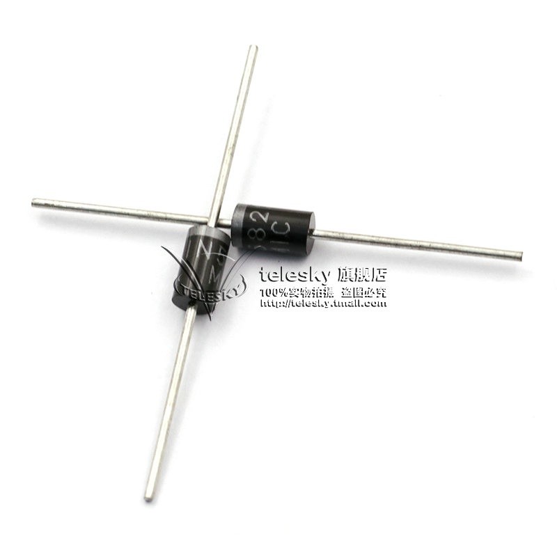 In-line Schottky Rectifier Diode 1N5822 IN5822 3A 40V DO-41 (10 ...