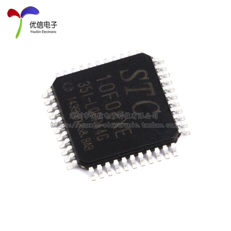 Original STC (Macro Crystal) SMD STC10F08XE-35I-LQFP44G STC MCU ...