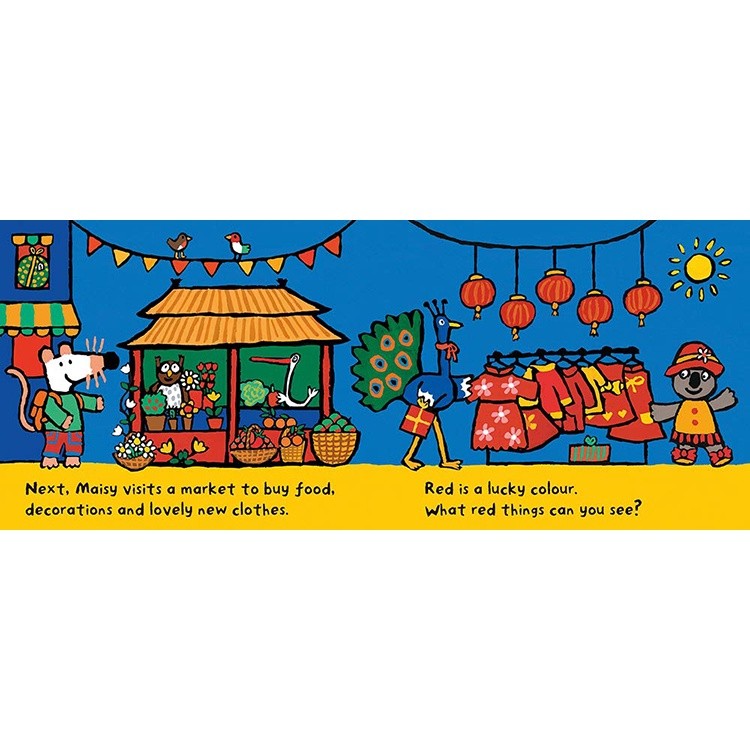Mouse Bobo New Year Maisy’s Chinese New Year English original picture ...