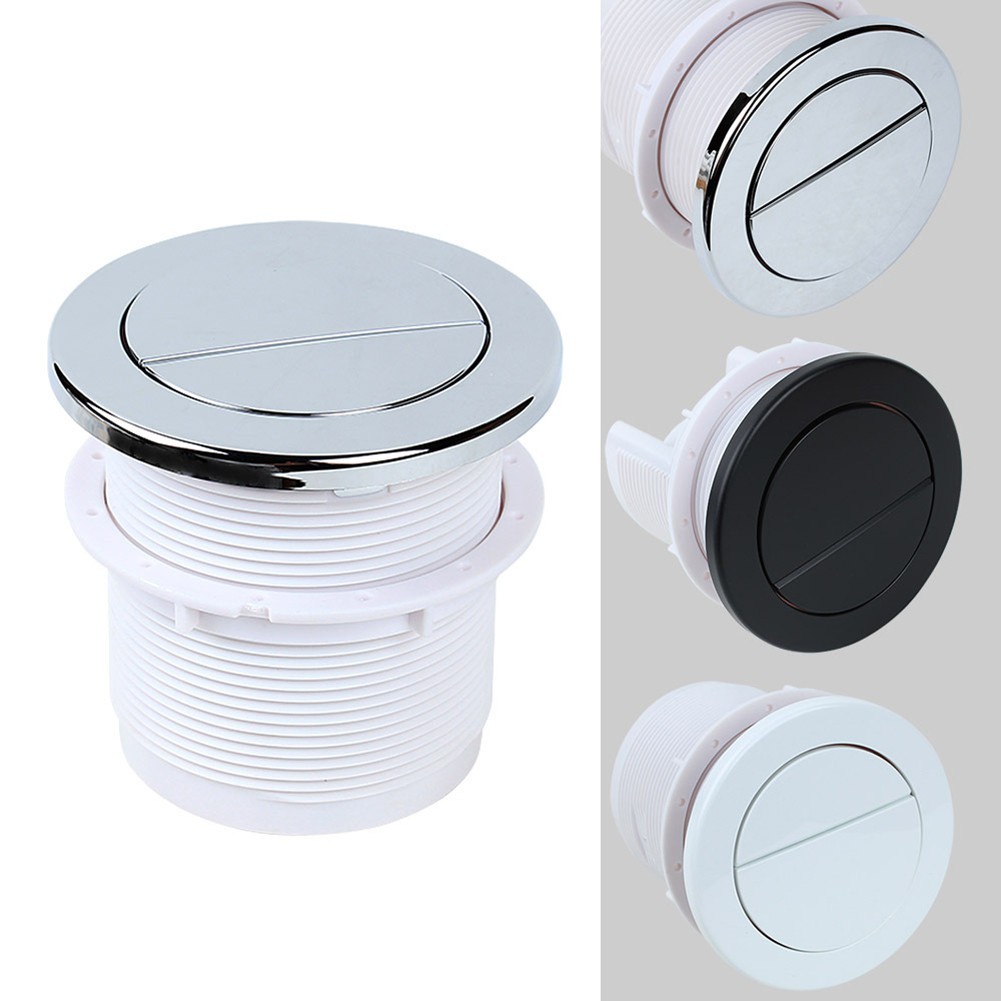 Modern Round Push Button with Dual Flush Feature for Toilets 84 98mm ...