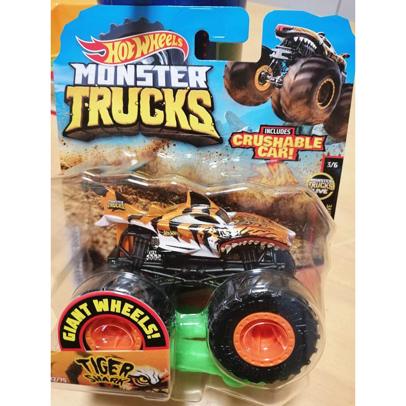 New Product Wild Big Foot Car Tiger Shark Static Model Toy Car FYJ44 ...