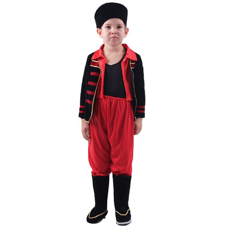 Kids Boys Halloween Russian Boy Cosplay Costume Theme Party United Nations Costume for Kids Role ...