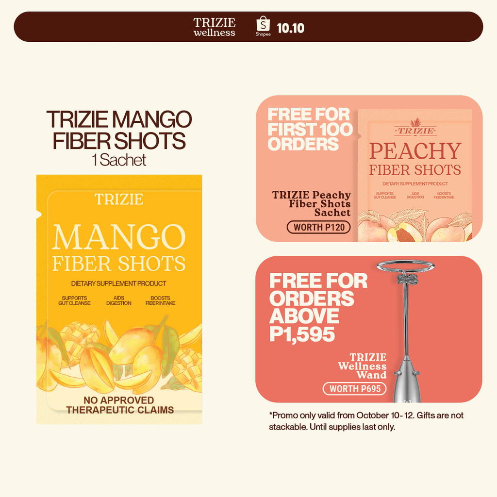 TRIZIE Mango Fiber Sachet (1 sachet x 10g) | Shopee Philippines