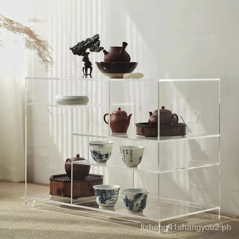 7TDesktop Water Cup Teaware Storage Rack Tea Service Plate Curio Box ...